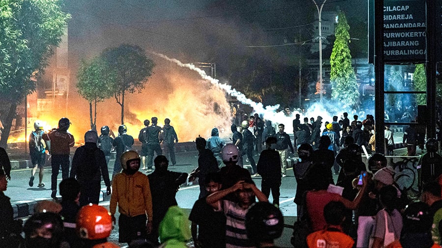 Risk of unrest in US at highest levels since 2020 protests | Maplecroft