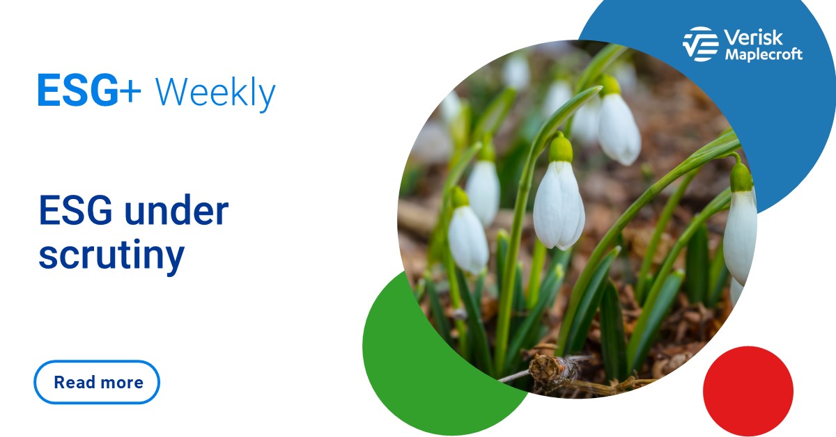 ESG Under Scrutiny | Maplecroft